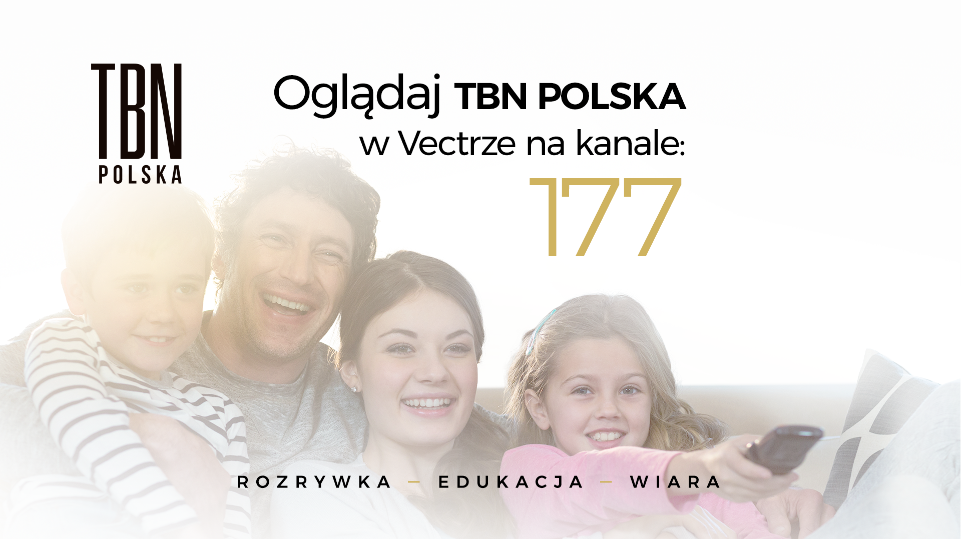 Telewizja TBN Polska w ofercie Vectry! | TBN Polska